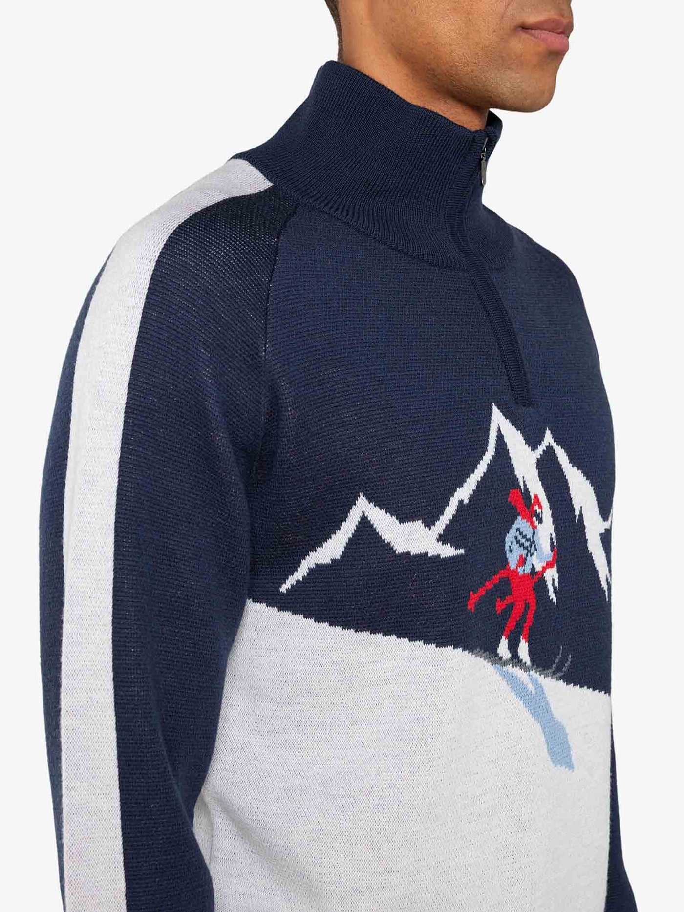We Norwegians | Men's Afterski Sweater: Merino Wool Aprés Ski Sweater