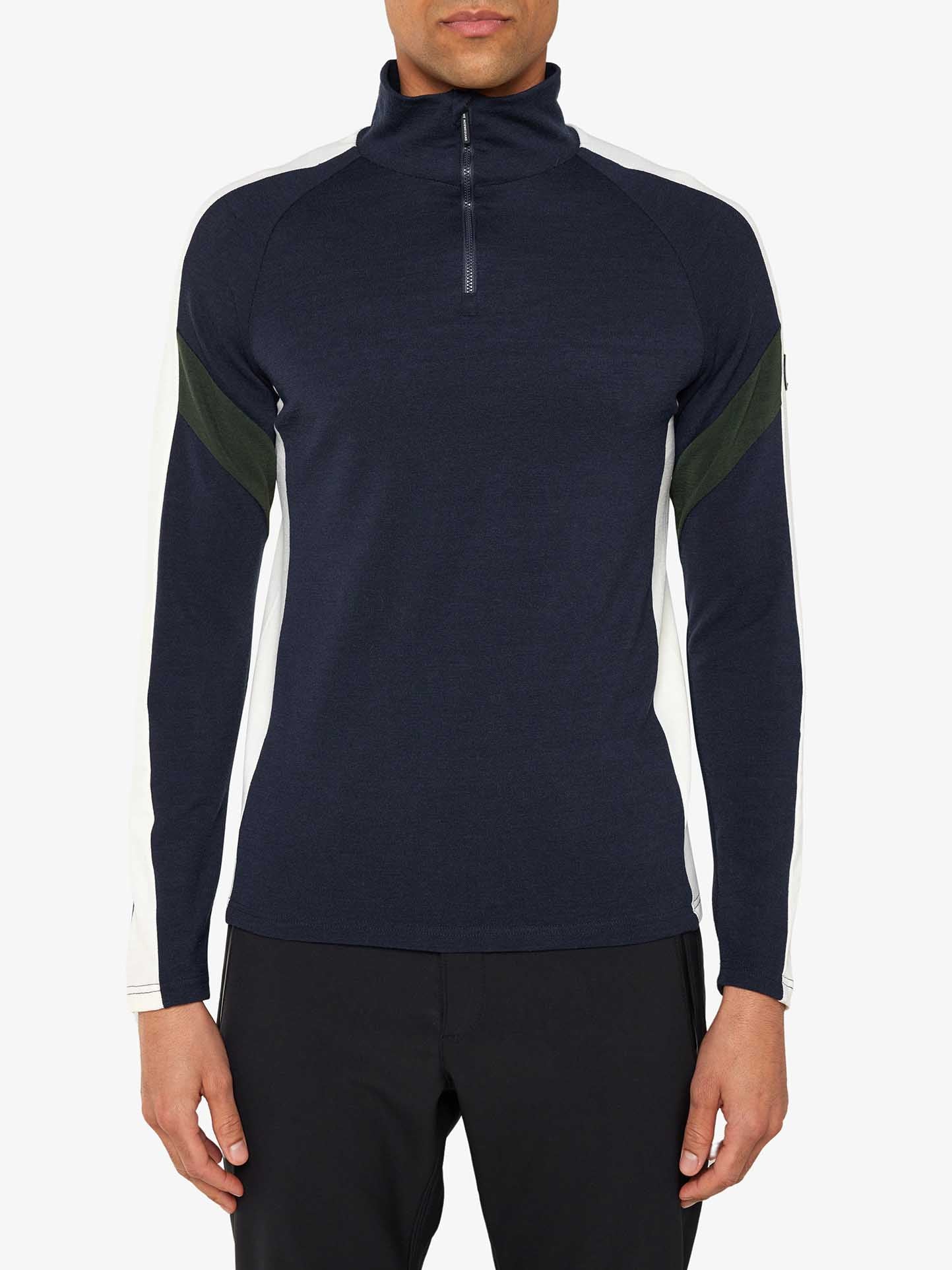 We Norwegians | Men's Zermatt Zip-Up: Luxury Merino Wool Ski Sweater